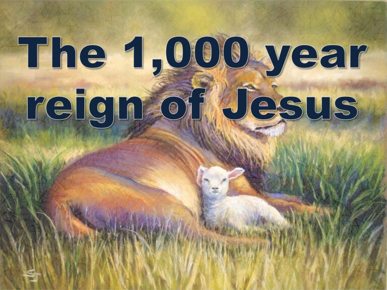LIFE ON EARTH DURING THE 1000-YEAR REIGN OF CHRIST – Eagle Eye Community